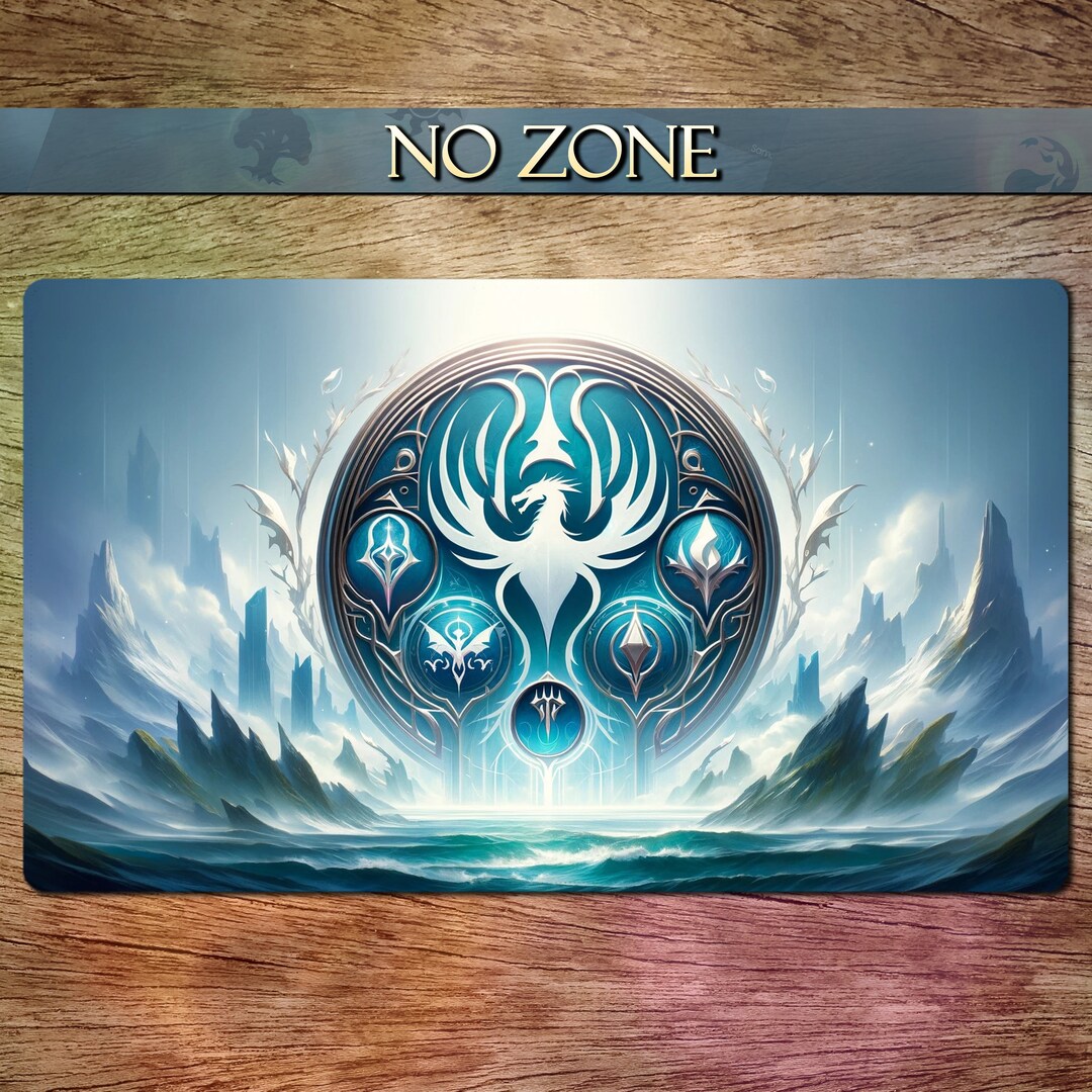 Frozen Symbols 60x35cm Playmat MTG Zones / 40% off for 2 - Etsy