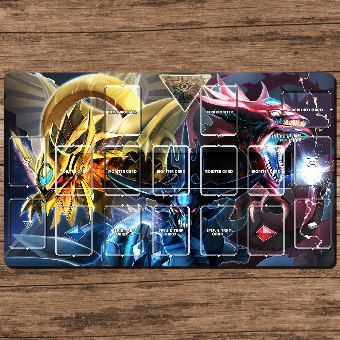Egyptian Gods 30% off for 2 Playmats Playmat Yu-gi-oh With Zones ...