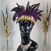 Handmade off White Feather Crown Headdress - Etsy