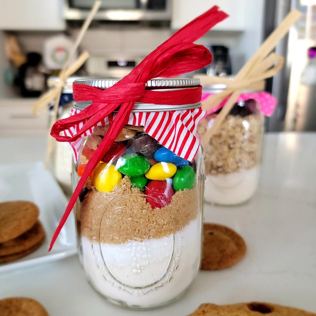 Mason Jar Cookie Mix: Handcrafted Baking Gift - Etsy