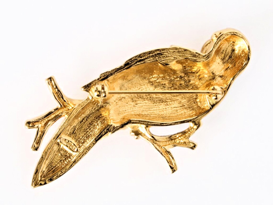 Avon Tropical Bird Brooch - Etsy
