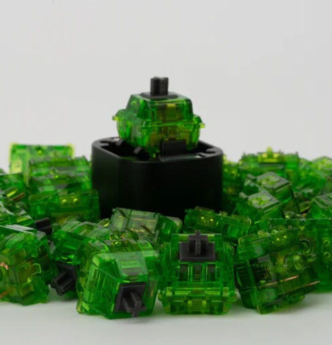 Premium Lubed and Filmed C3 EQUALZ Tangerine Linear 67g Switches (10 ...