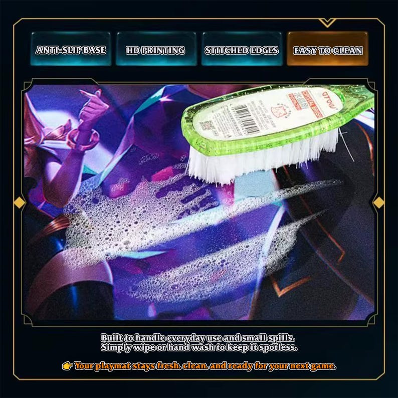 Fizz Fish - RIFTBOUND League of Legends TCG Playmat 24x14inches(60x35cm ...