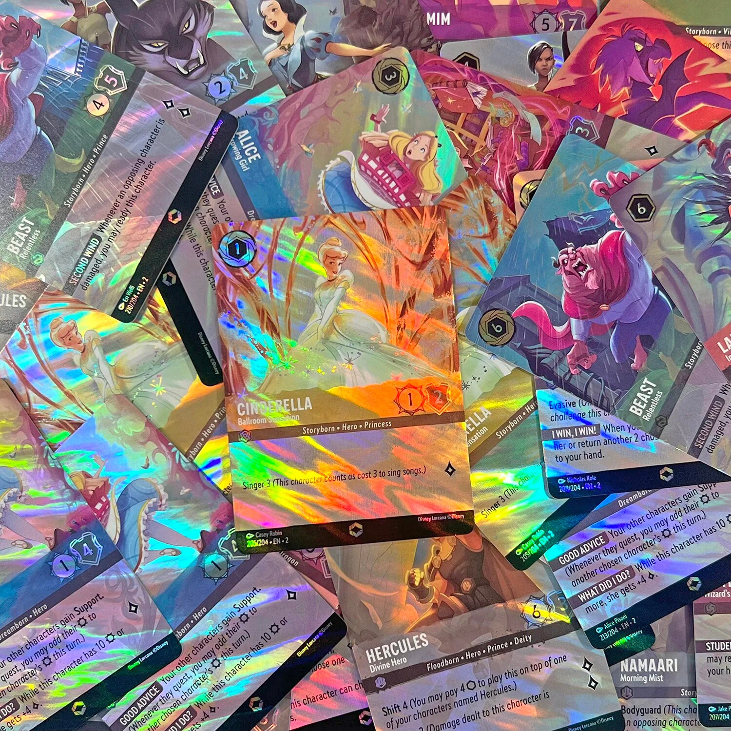 Full Set Chapter 2 Lorcana Proxy Enchanted EN/FR/DE - Etsy