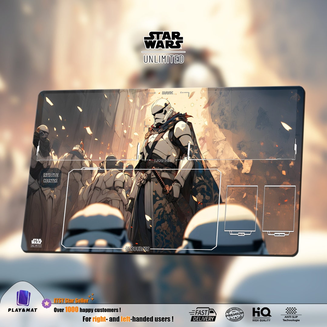 Samurai Stormtrooper | Playmat TCG for SW Unlimited | 24*14po (600 ...