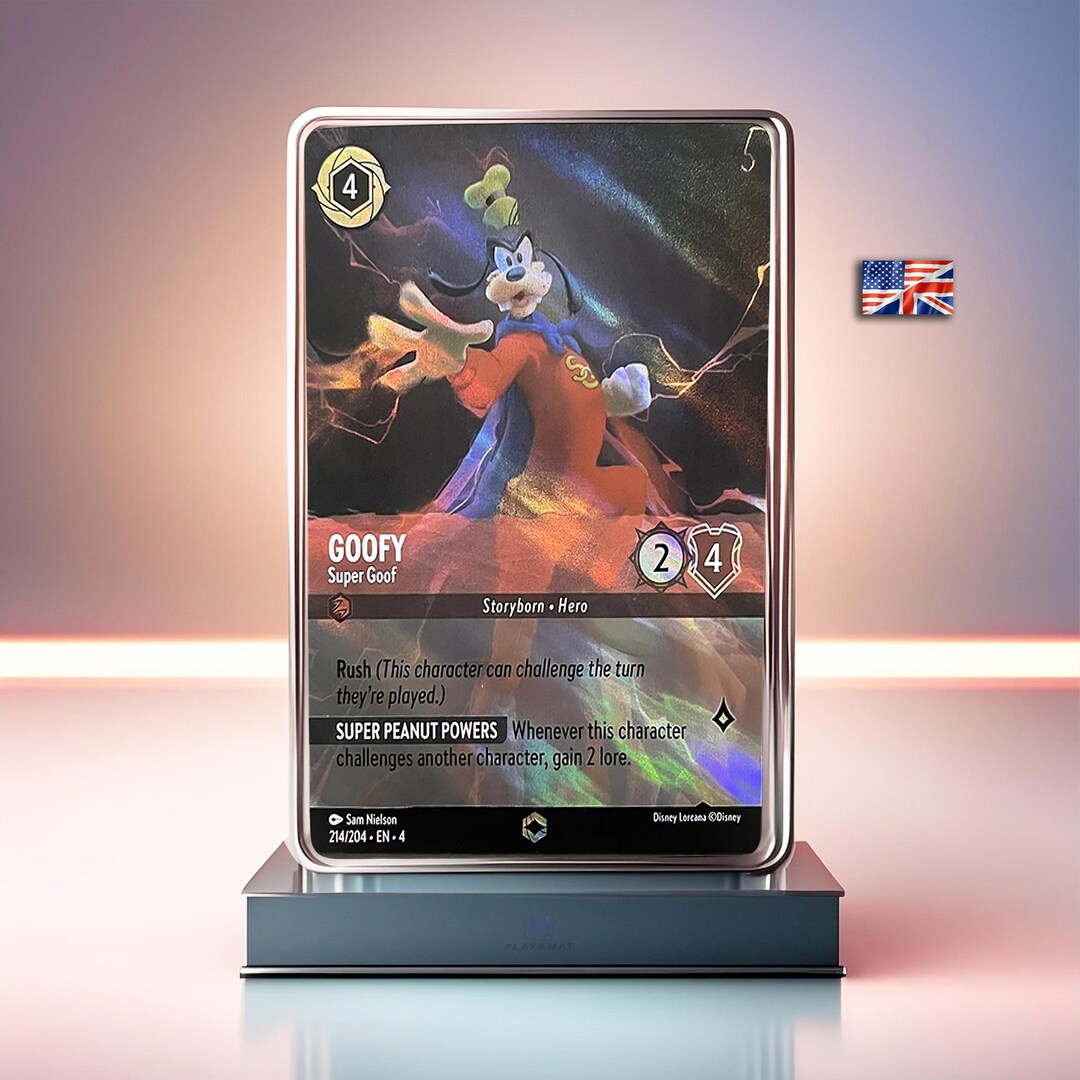 Goofy Super Goof Chapter 4 Lorcana Proxy Enchanted in 30% off Orders of ...
