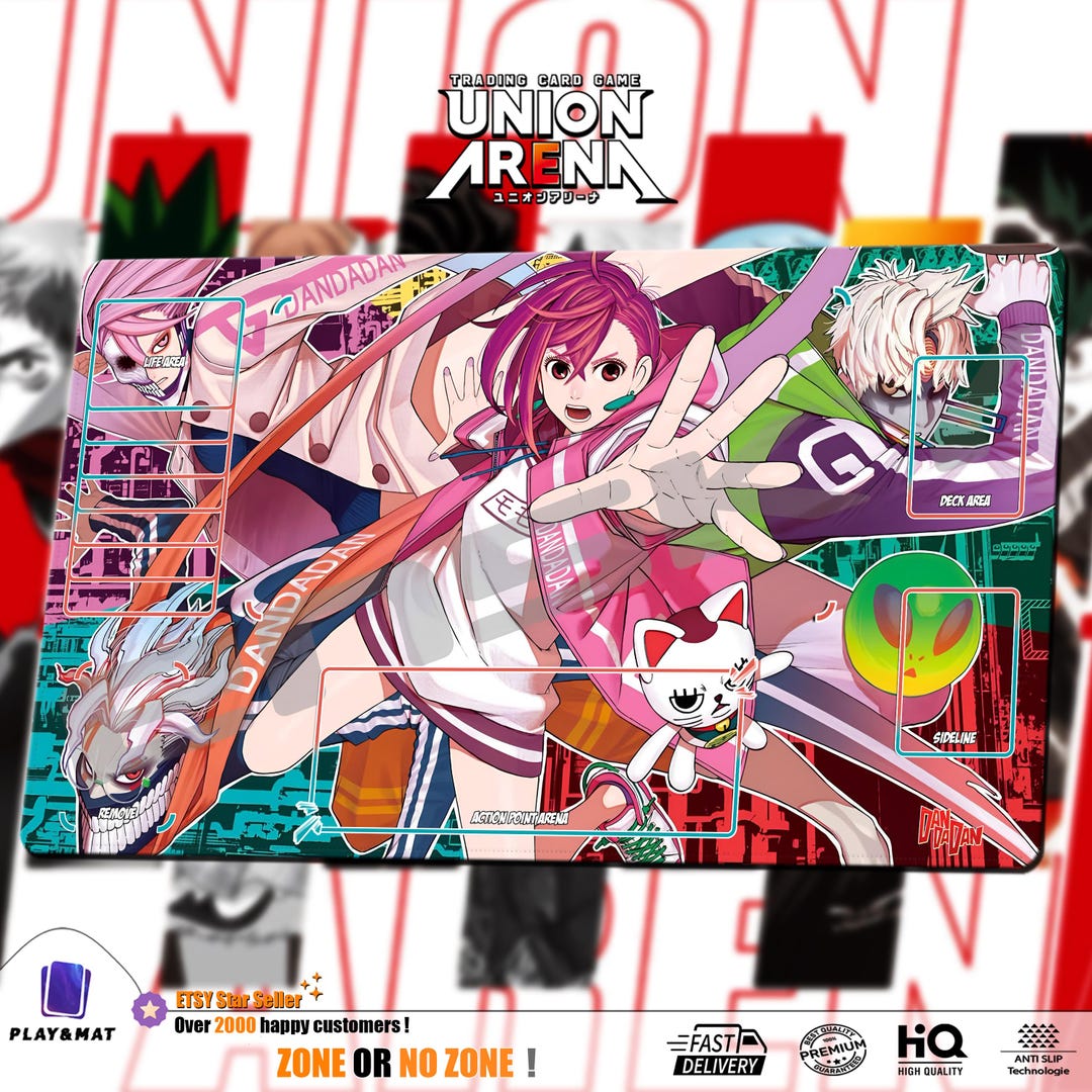 Psychic Powers | Playmat TCG for Union ARENA (with or Whitout Zones ...