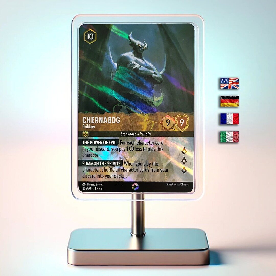 Chernabog - Evildoer ~ Chapter 3 | Lorcana Proxy Enchanted | (en/de/fr ...