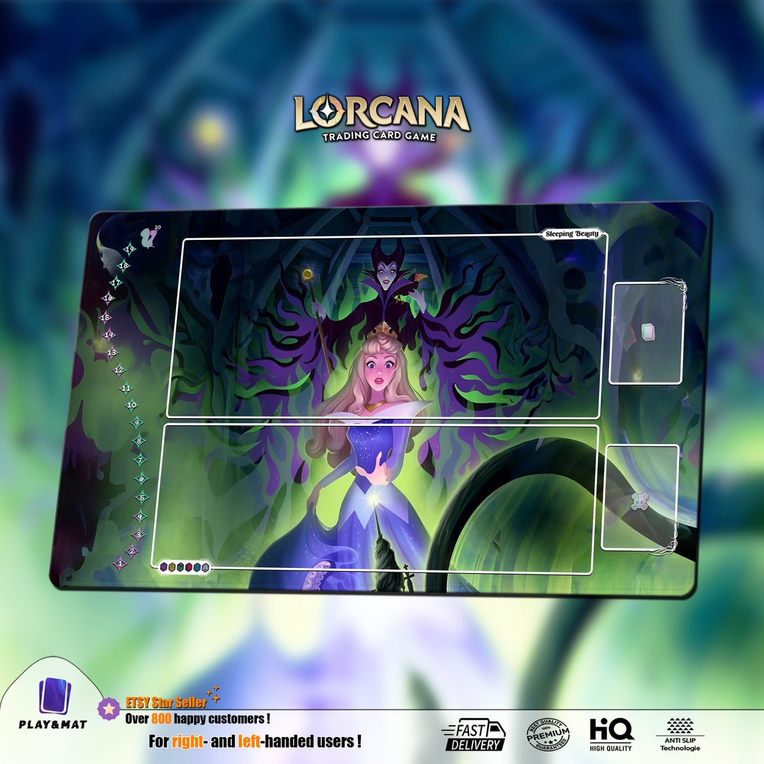 Aurora | Playmat TCG for DISNEY Lorcana (with or Whitout Zones) | 24 ...