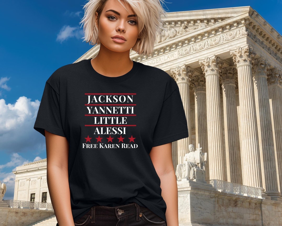 Jackson Yannetti Little Alessi Tshirt, Karen Read Trial Shirt, , Team ...