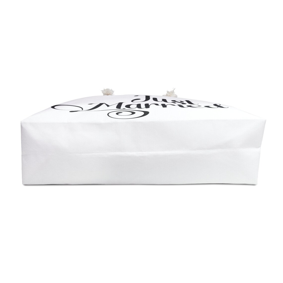 Just Married Weekender Bag, Bride Overnight Bag, Honeymoon Bag, Weekend ...