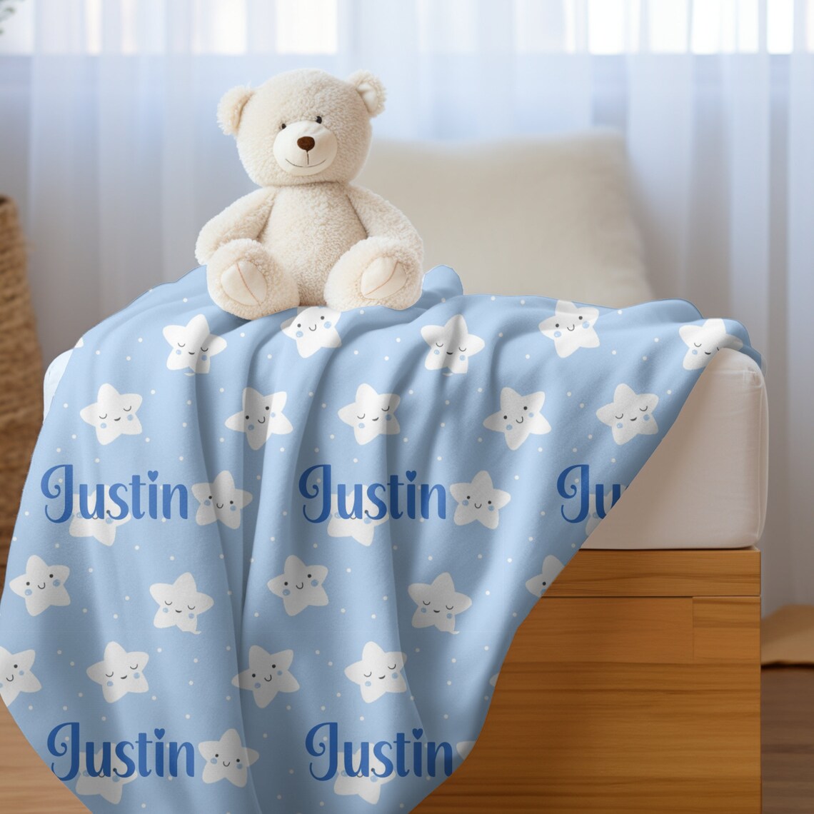 Baby Boy Blanket Gift, Baby Blanket, Baby Throw, Personalized Baby Gift ...