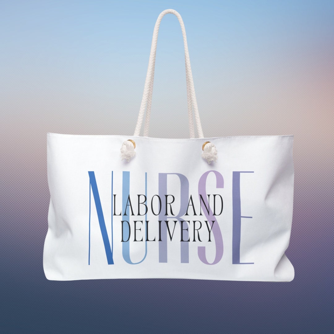 Nurse Weekender Bag, Labor and Delivery Nurse Bag, Travel Duffel ...