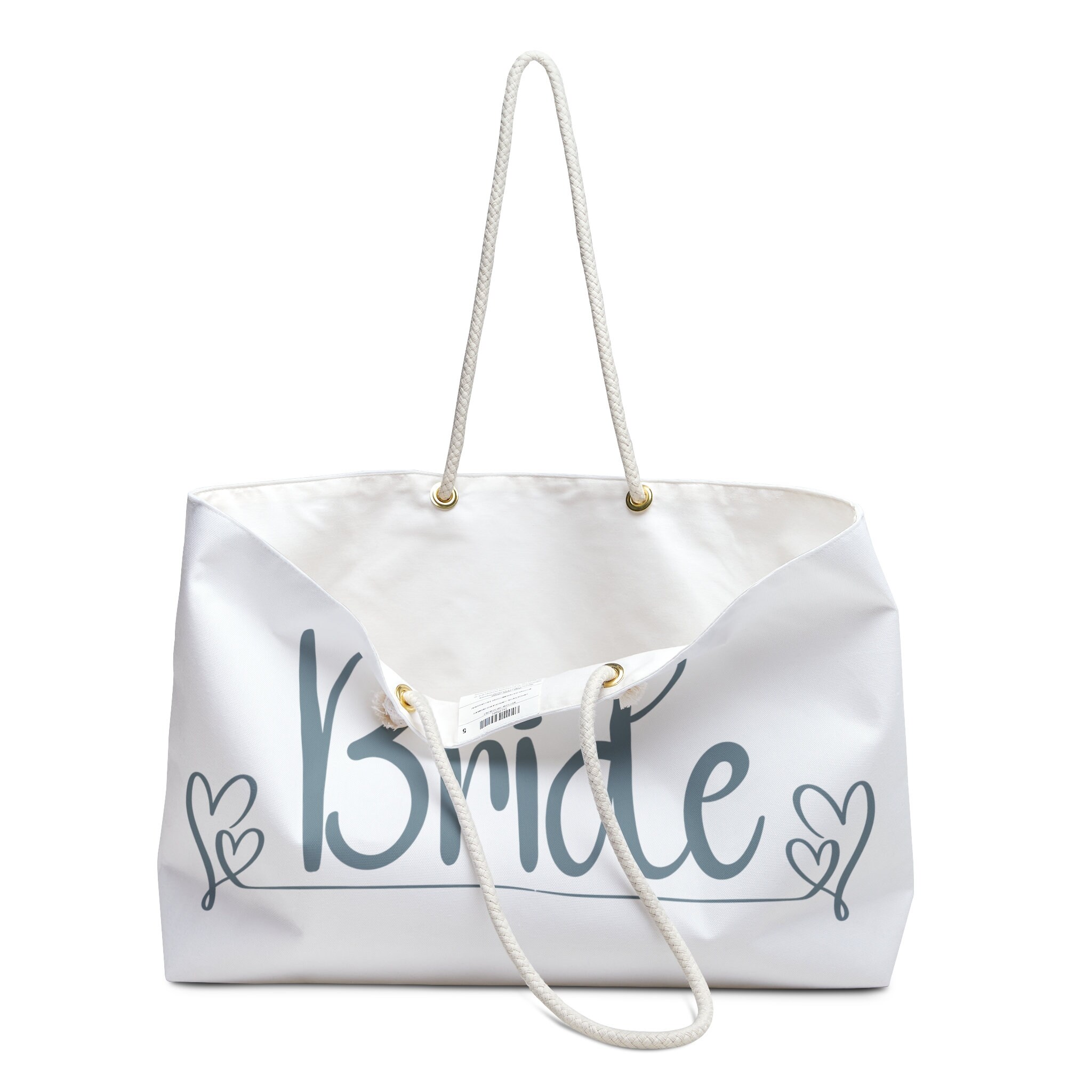 Bride Weekender Bag, Bachelorette Party Overnight Bag, Carryon Bag ...