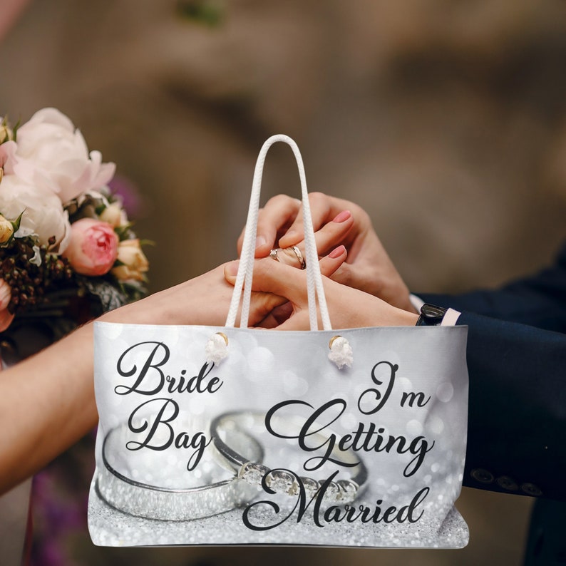 Bride to Be Weekender Bag: Bachelorette Party Travel Tote - Etsy