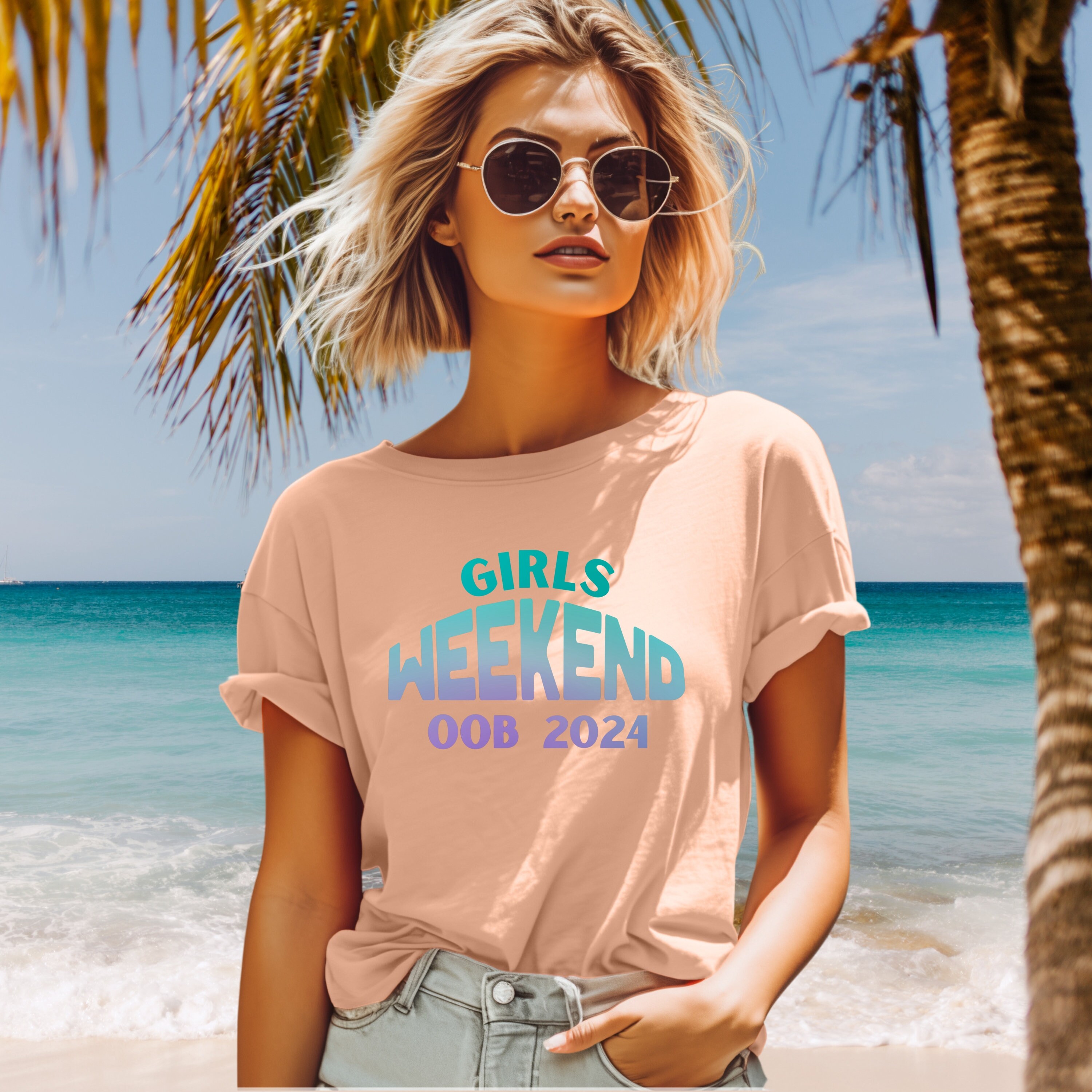 Girls Weekend Shirt, Matching Tshirts, Customized Group T-shirts, Girls ...