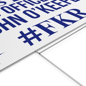 Justice for John O'keefe Plastic Yard Sign - Etsy