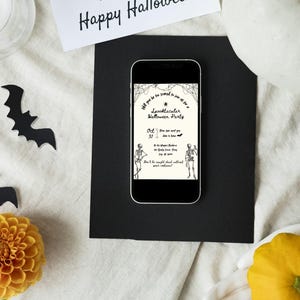 Editable Halloween Party Invitation Printable/e-invite - Etsy