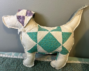 Daisy and Dewey Stuffed Toy Ducks Made From a Vintage, Upcycled Hand ...