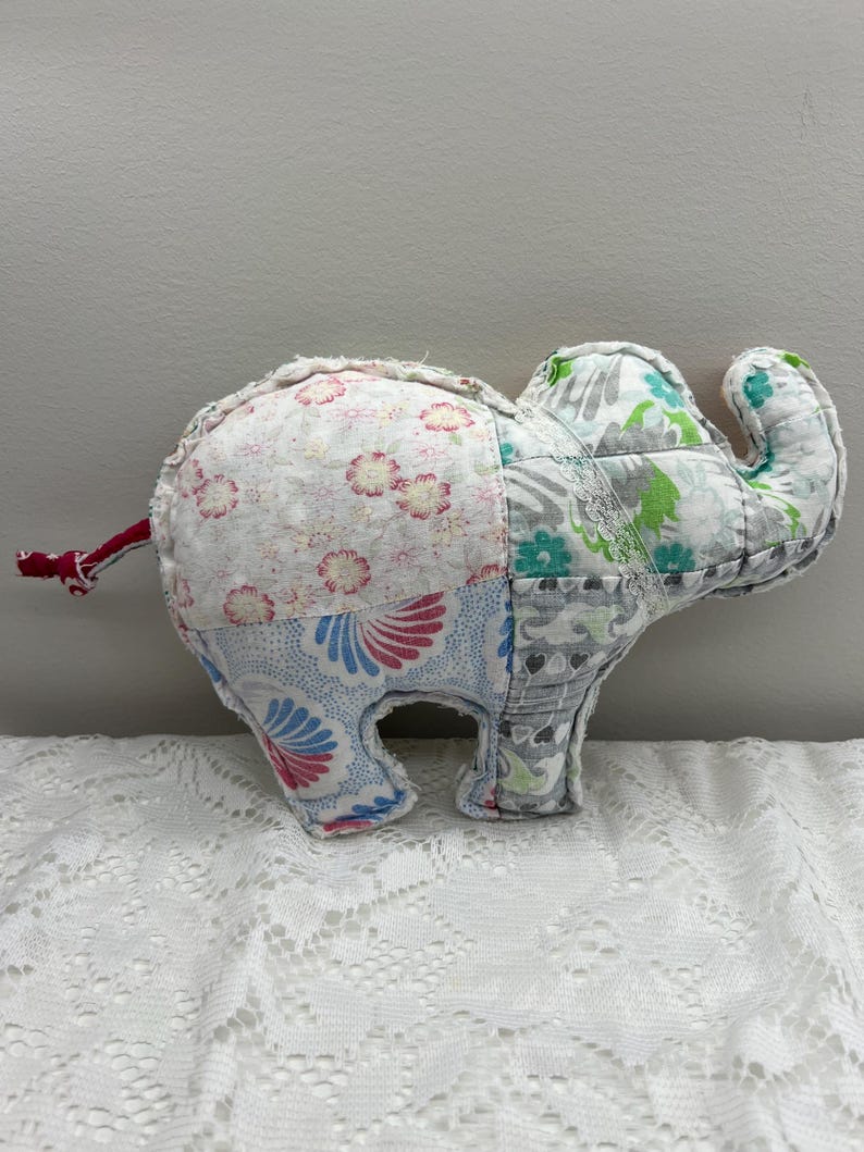 Wanda, Willie & Wallace Stuffed Toy Elephant Made From Vintage ...