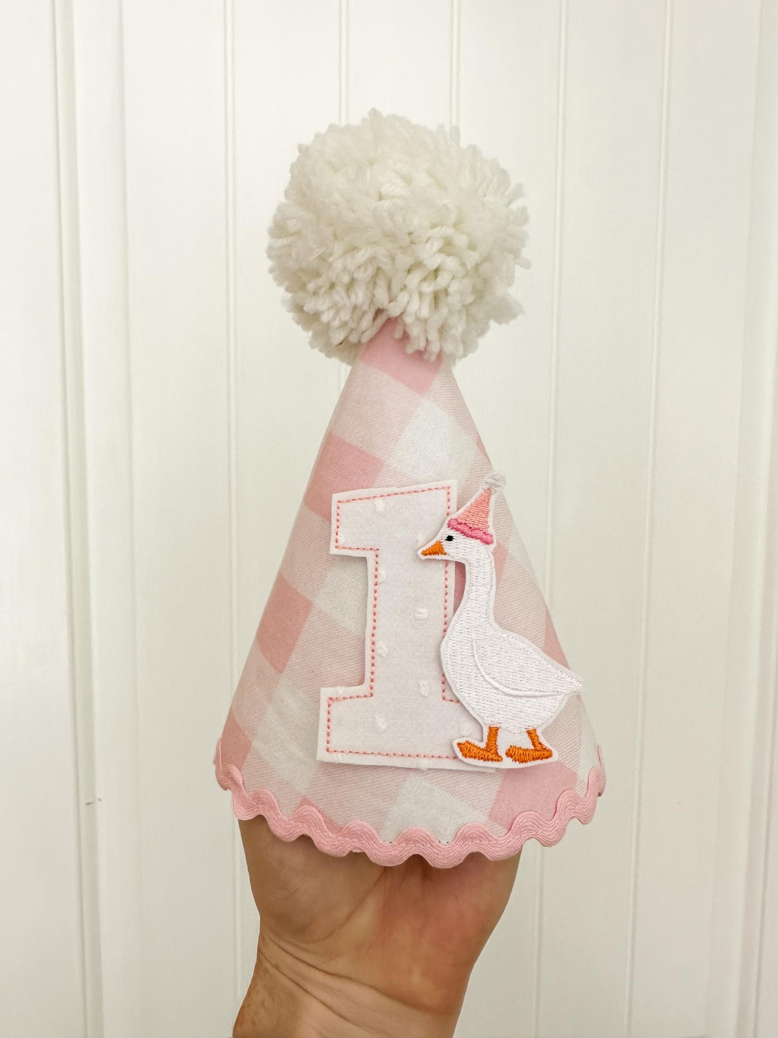 One Silly Goose First Birthday Party Decor Highchair Banner & Party Hat ...