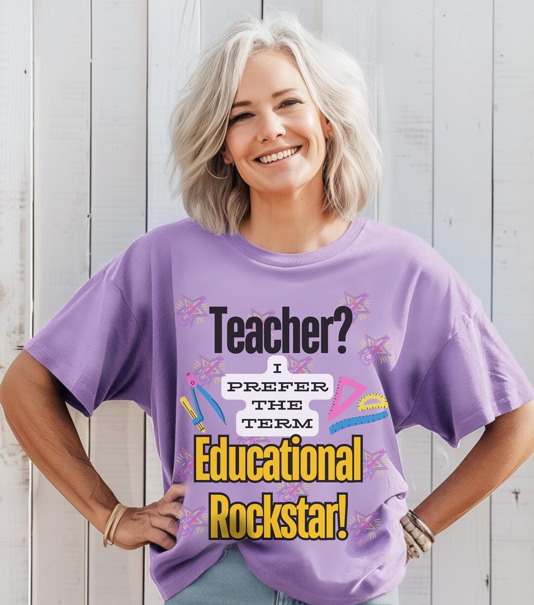 Educational Rockstar, Teacher Shirt, Educator, Teacher Gifts, Back to ...