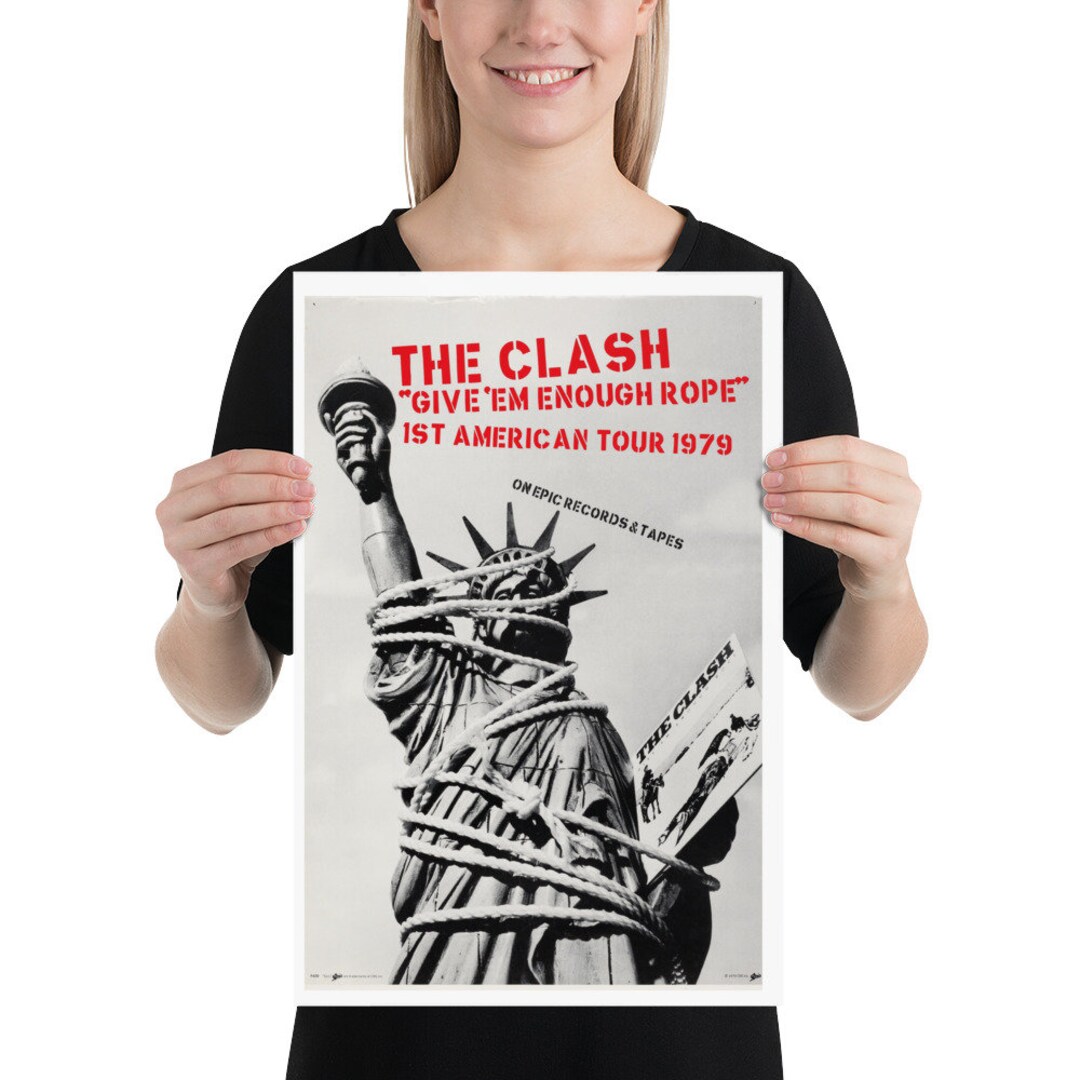 The Clash Tour Poster - Etsy Canada
