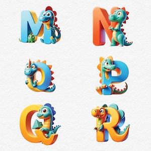 Alphabet PNG, Digital Dino Alphabet Letters Font Dino PNG, Clipart ...