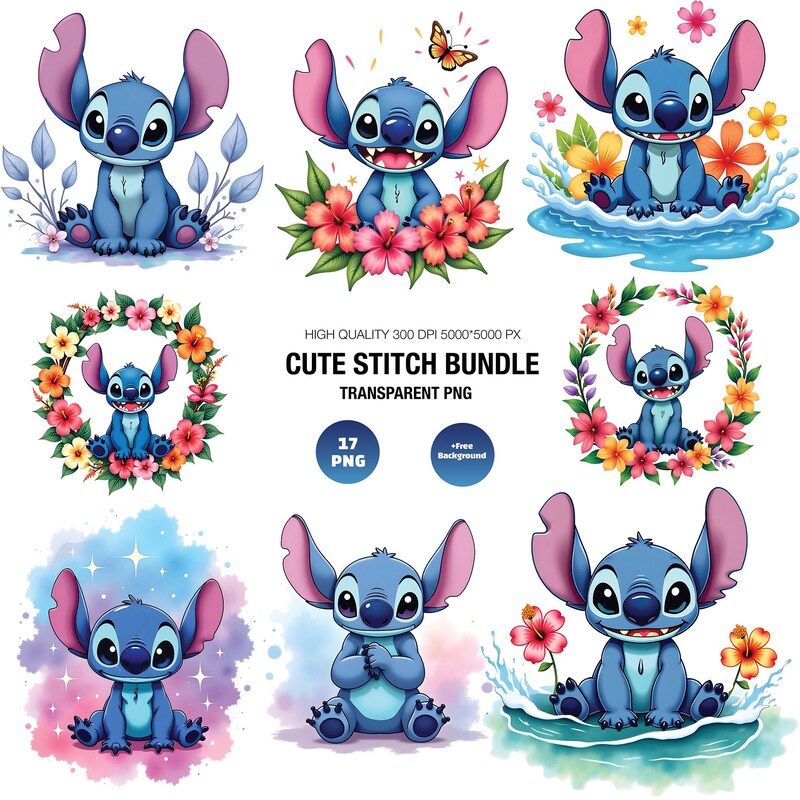 Watercolor Stitch Vectors - Etsy