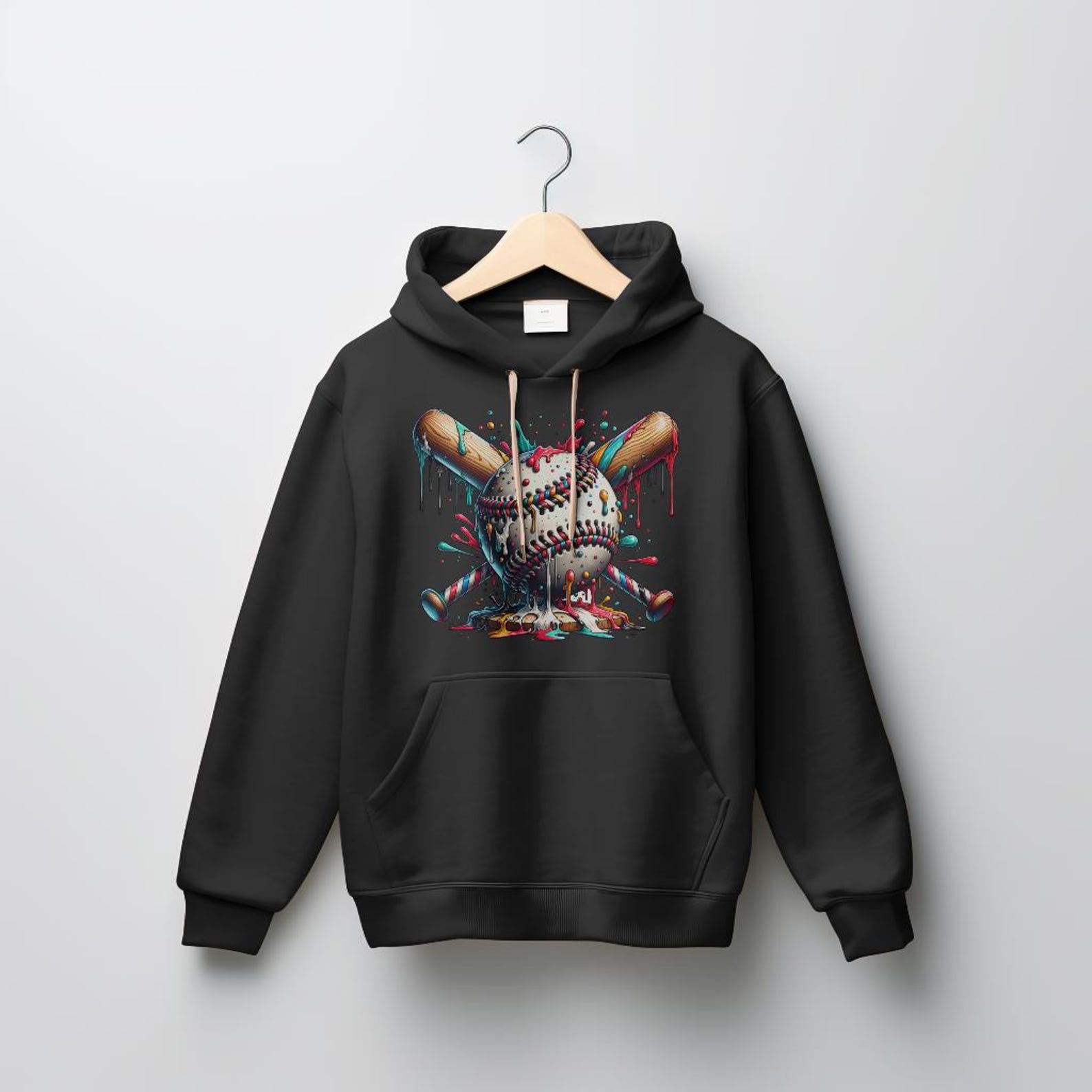 Baseball Home Plate Ice Cream Drip PNG Baseball Sports Team Digital ...