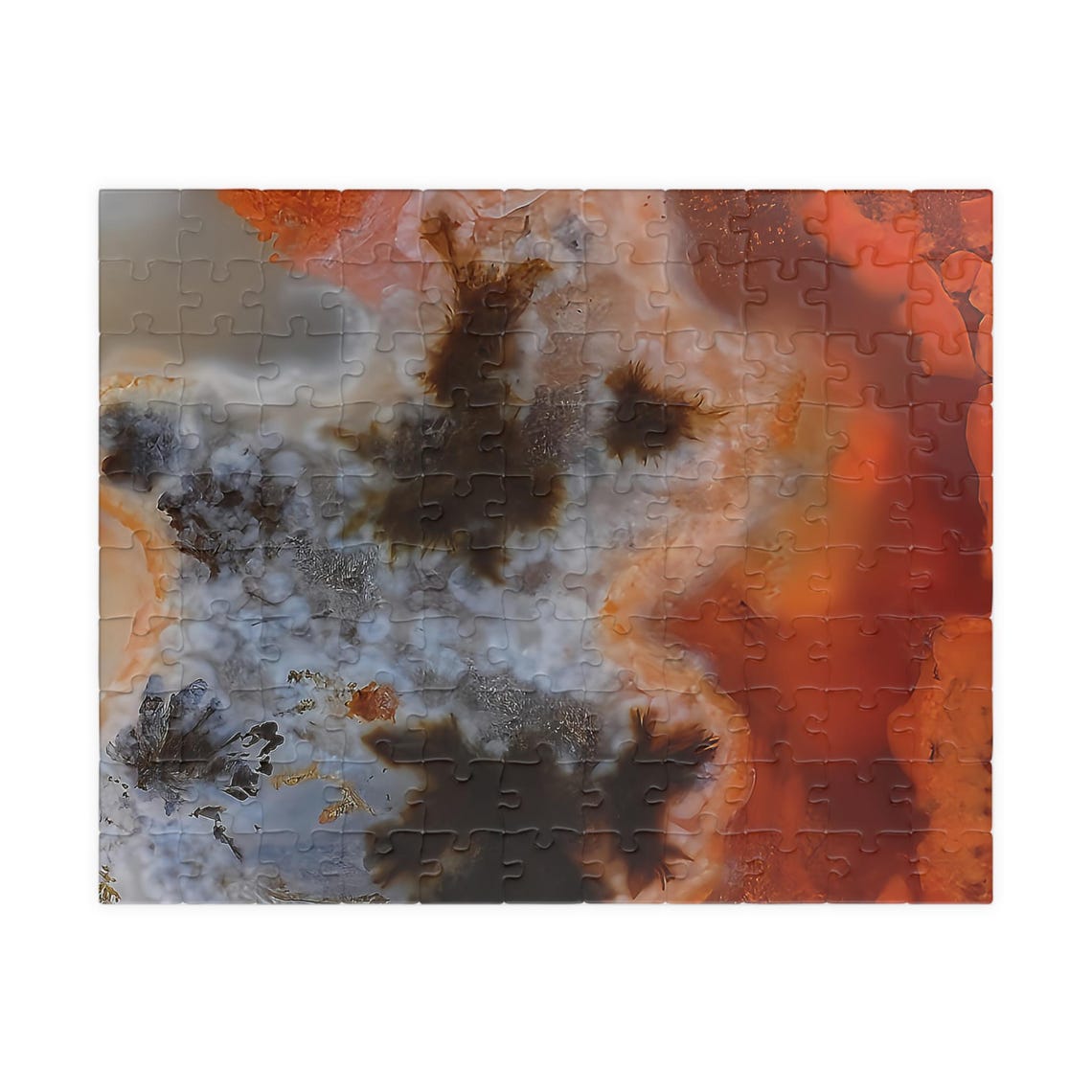 Texas Plume Agate Puzzle - Etsy