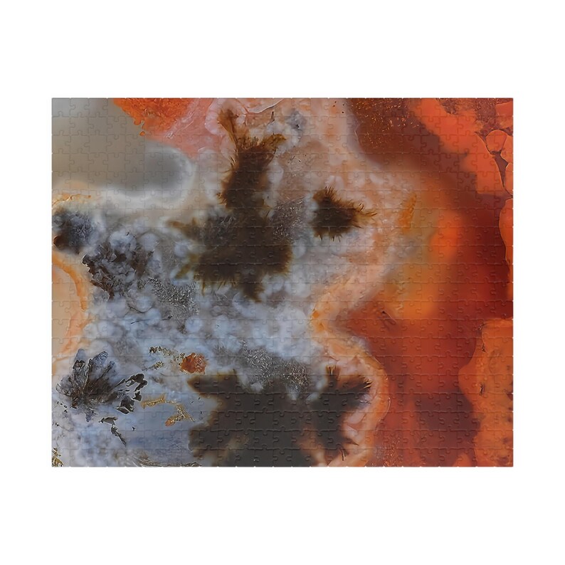 Texas Plume Agate Puzzle - Etsy