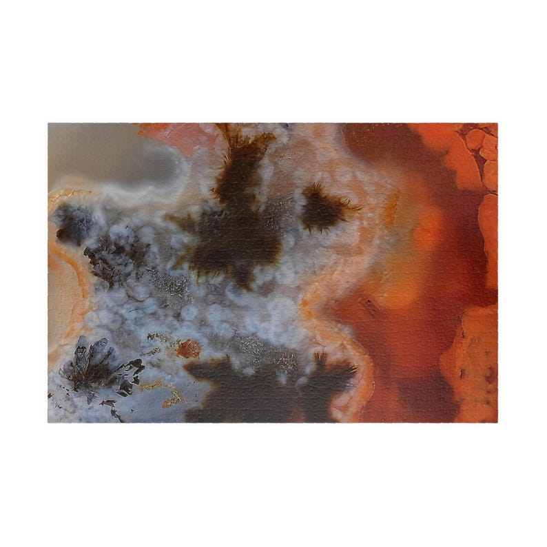 Texas Plume Agate Puzzle - Etsy