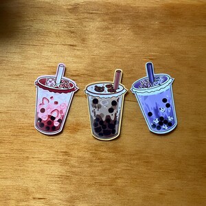 Boba Milk Tea - Sticker Set - Cute Decal/bumpersticker/stickers - Etsy