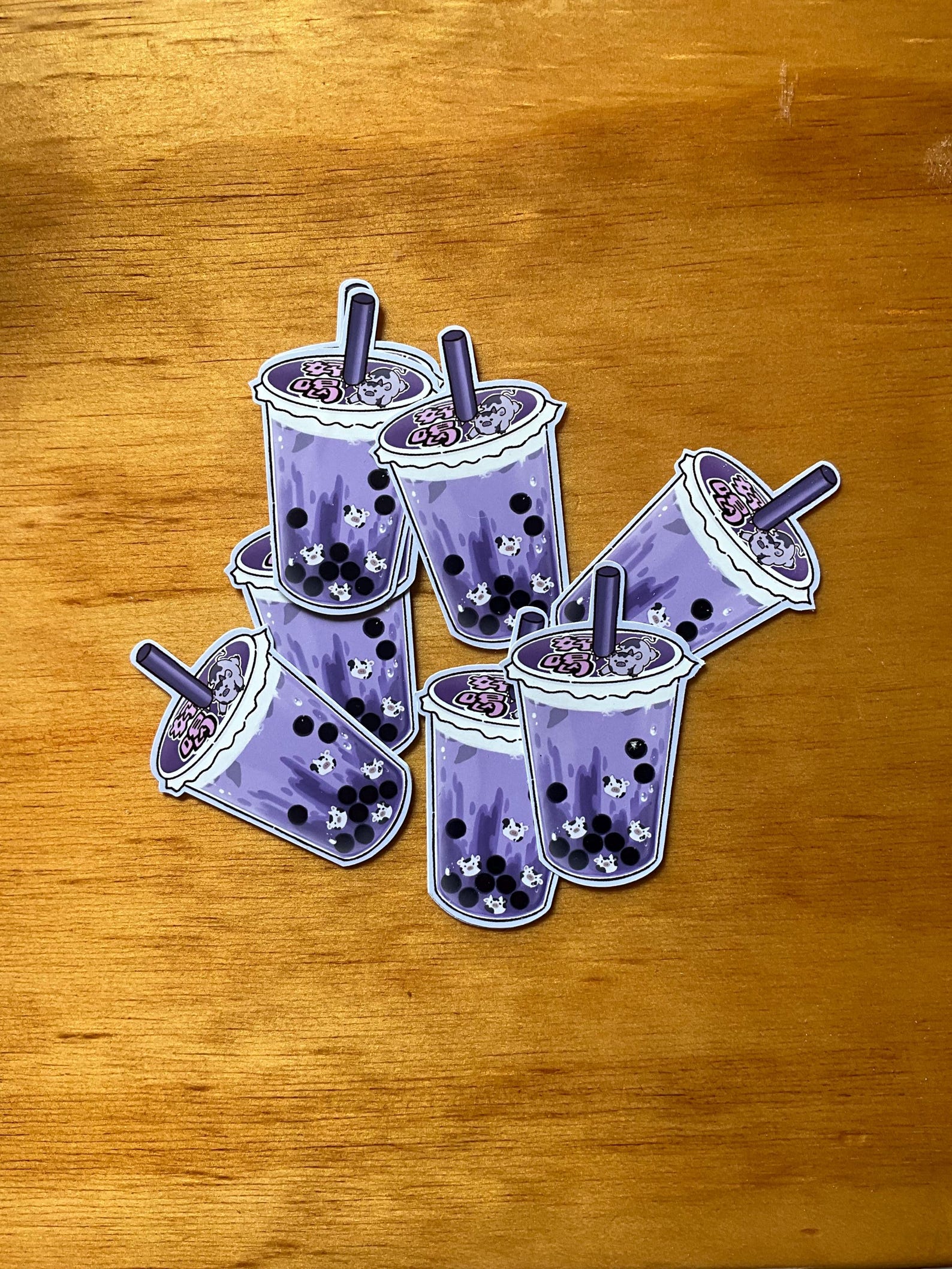 Boba Milk Tea - Sticker Set - Cute Decal/bumpersticker/stickers - Etsy
