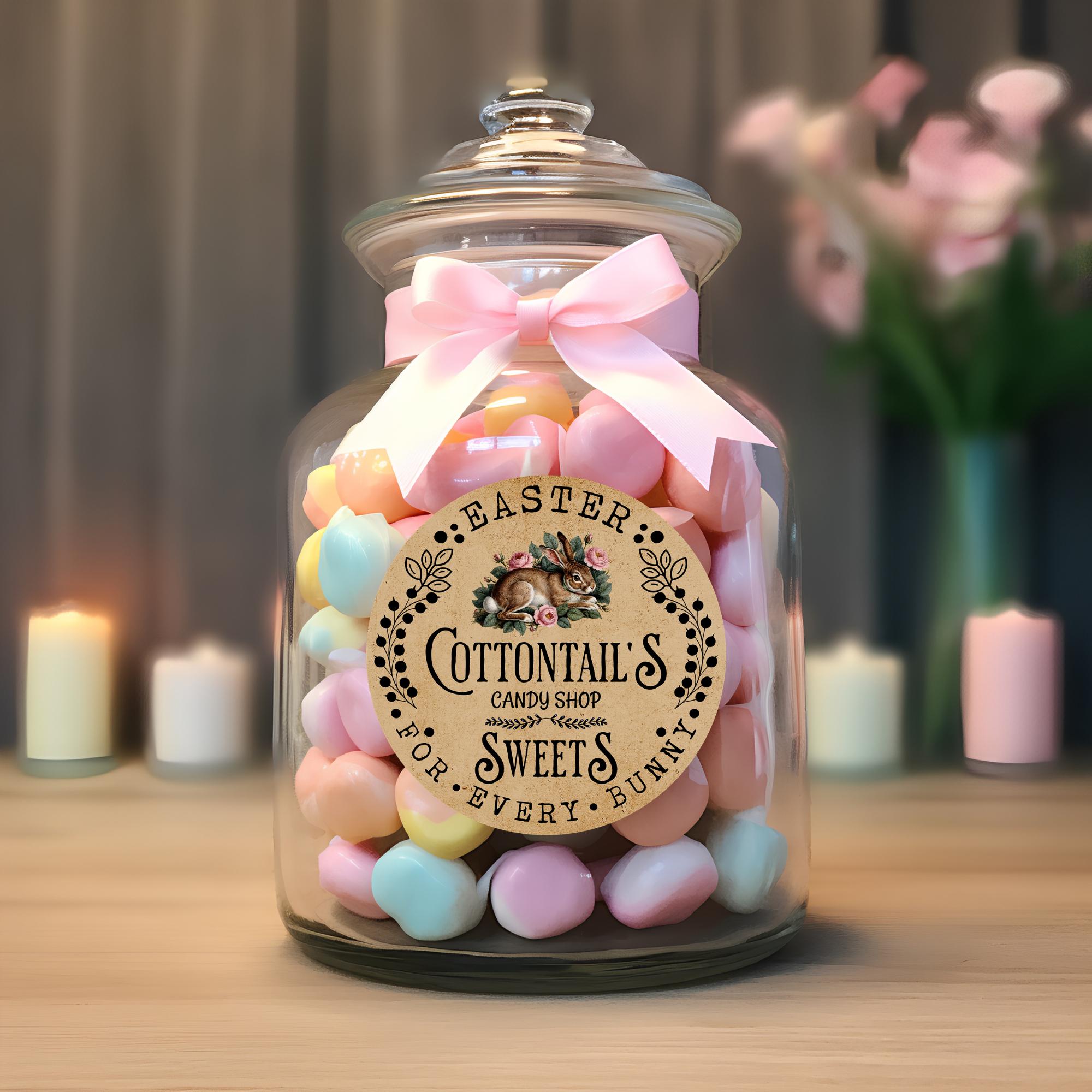Vintage Easter Labels Printable Labels, Easter Jar Labels, Spring ...