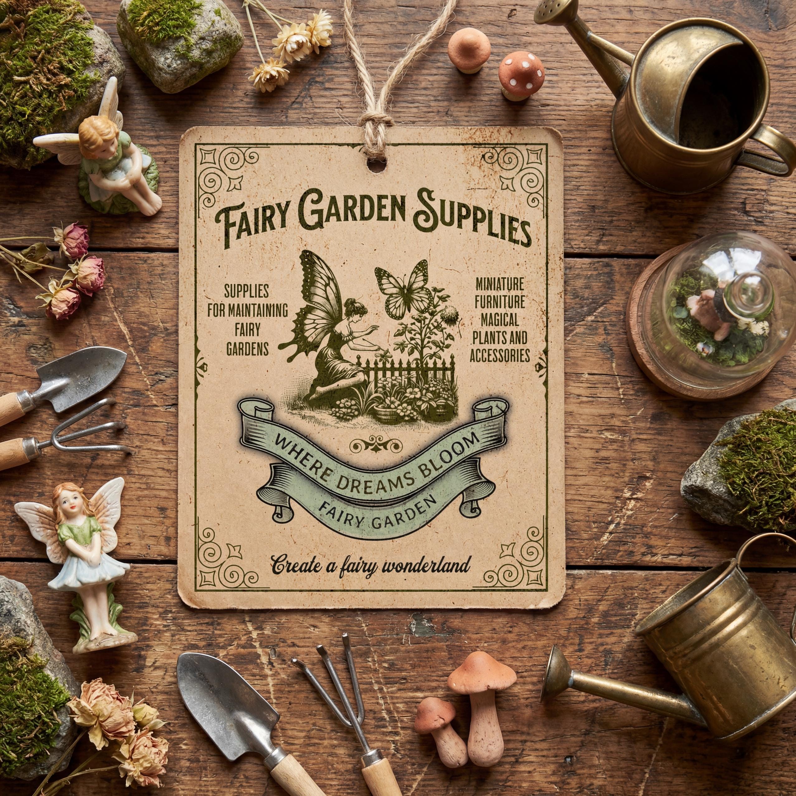 Fairy Labels,vintage Fairy Printable Labels,fairy Apothecary Jar Labels ...