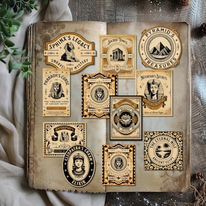 Ancient Eqypt Printables, Ancient Egypt Papers, Potion Labels, Egyptian ...