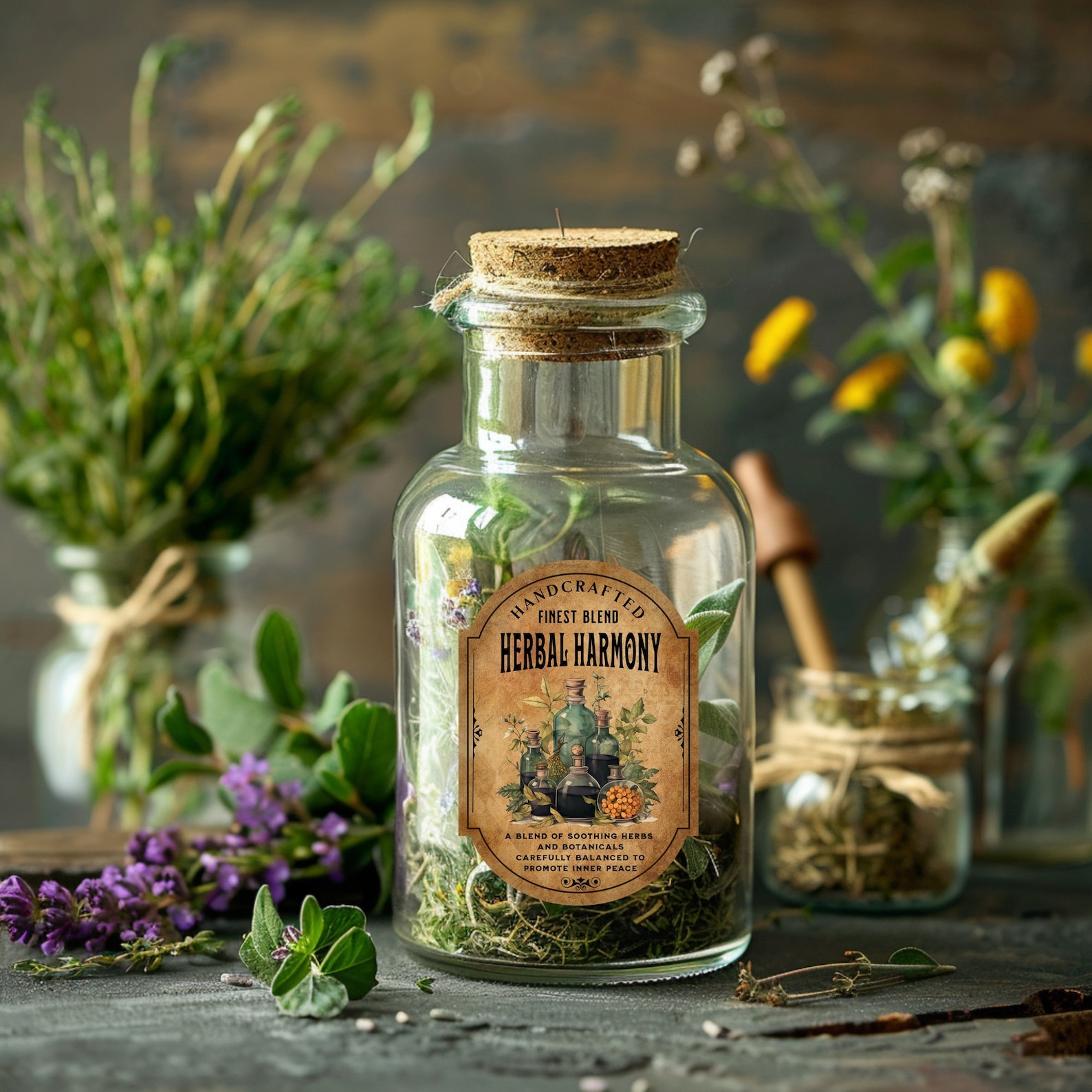 Herbal Potion Labels Printable, Herbal Apothecary Labels, Herbs Potion ...