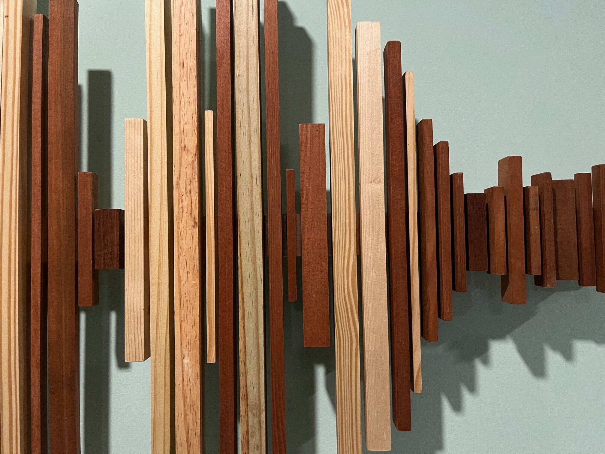 Wood Soundwave Art Piece - Etsy