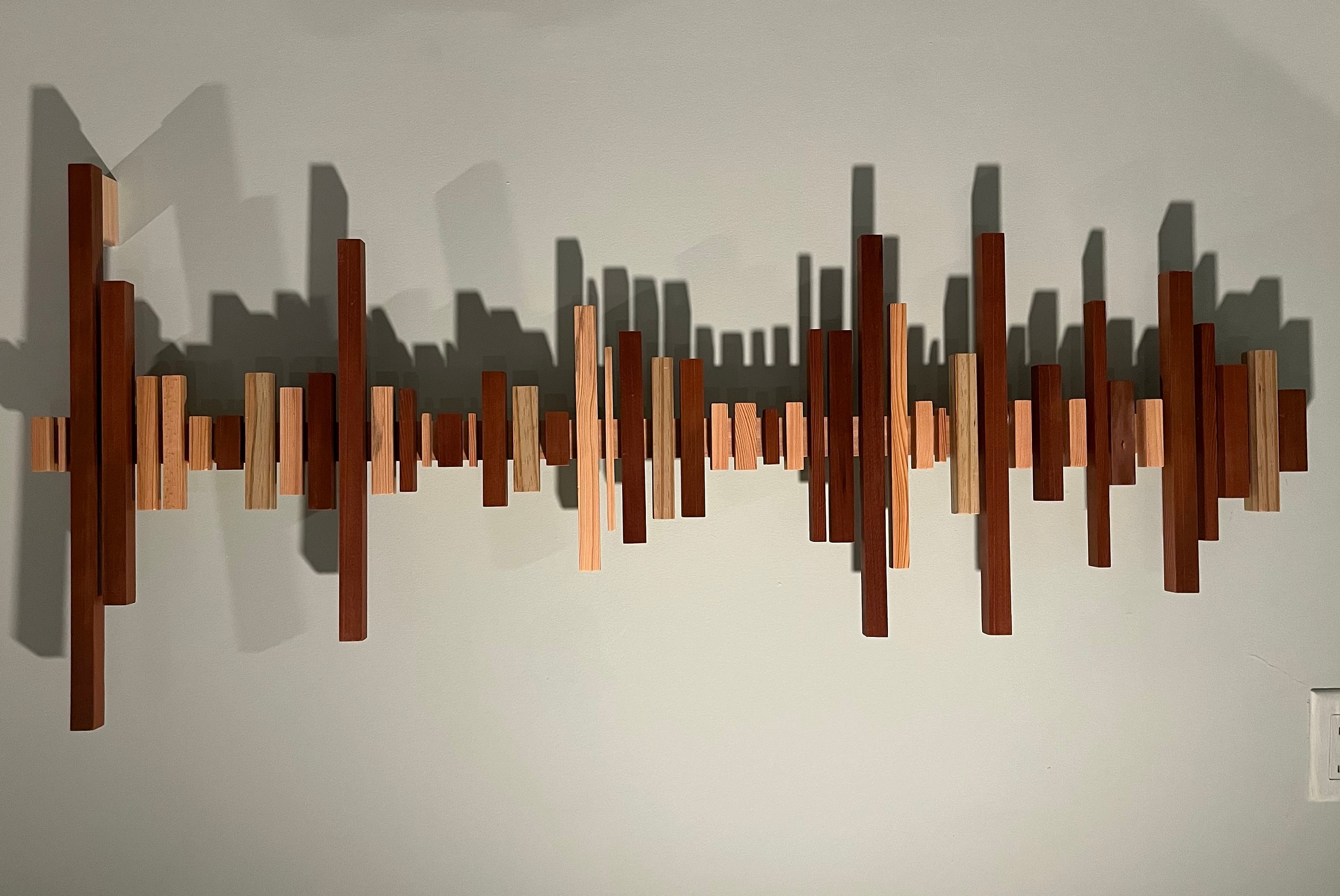 Wood Soundwave Art Piece - Etsy