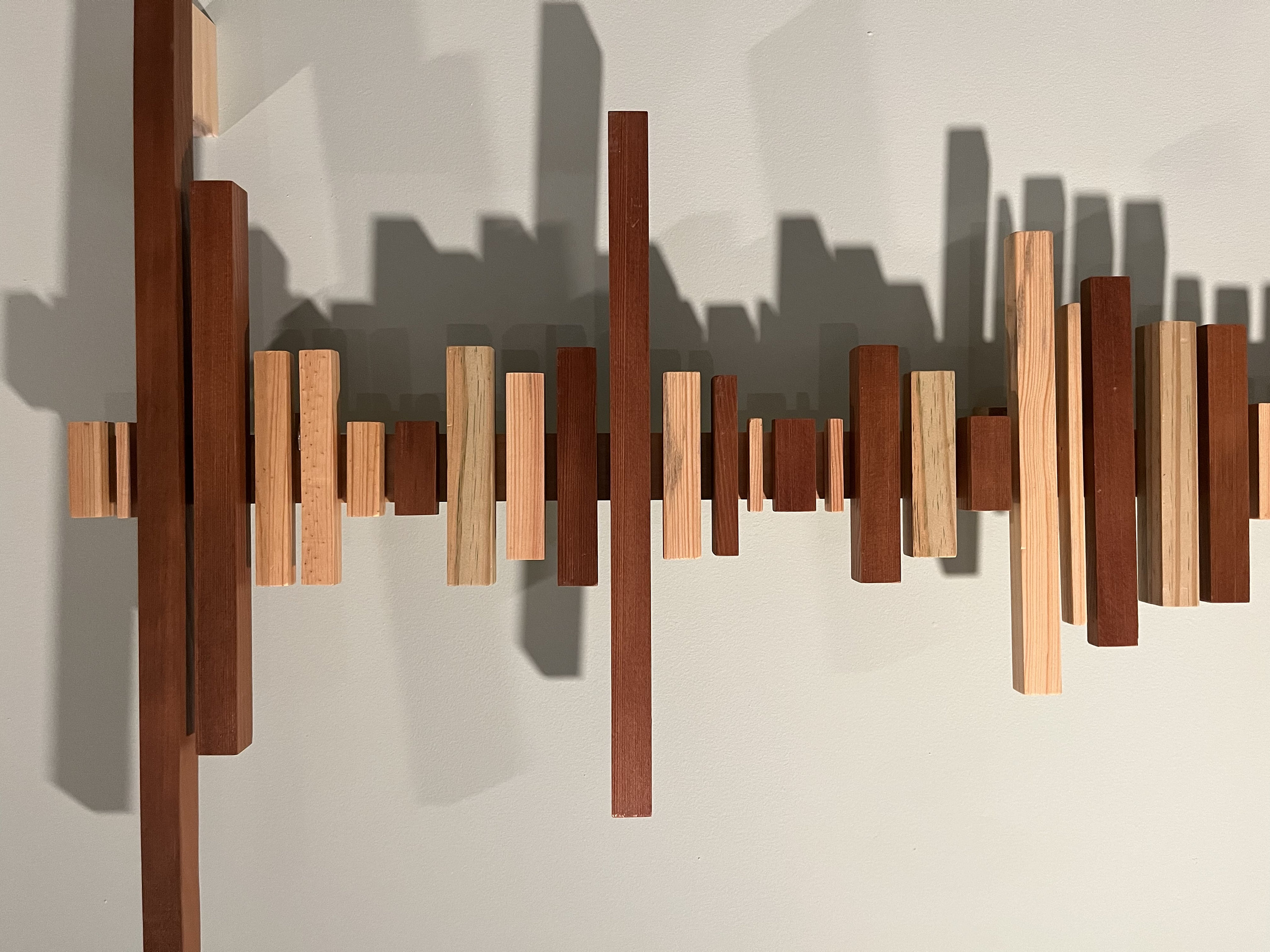 Wood Soundwave Art Piece - Etsy