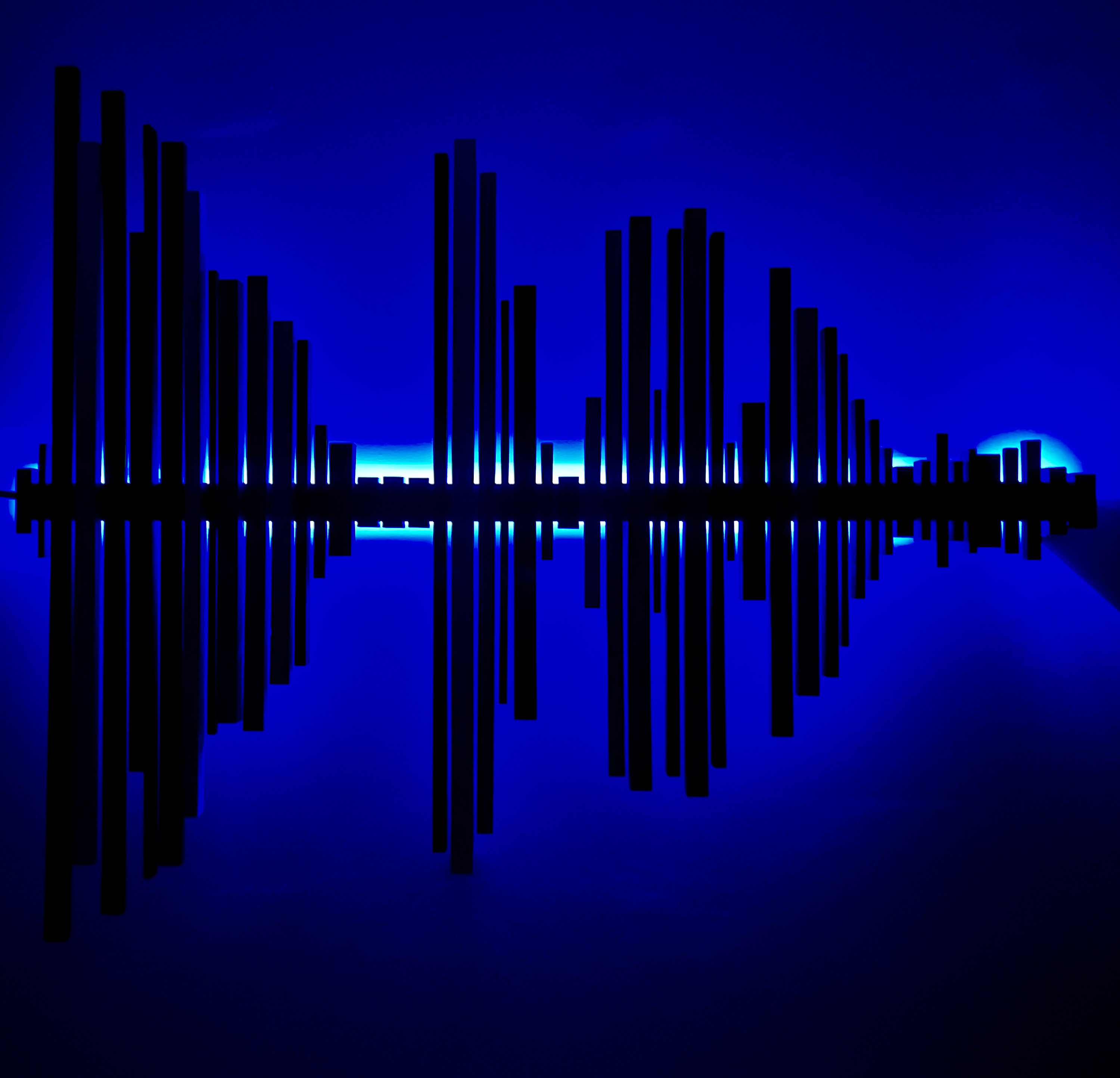 Wood Soundwave Art Piece - Etsy