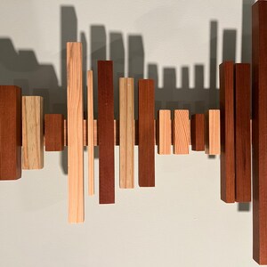 Wood Soundwave Art Piece - Etsy