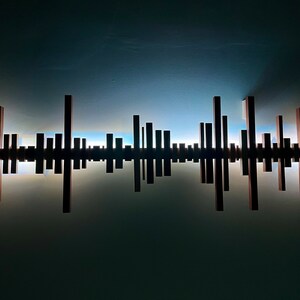 Wood Soundwave Art Piece - Etsy