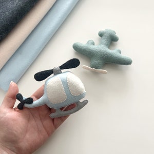 SET OF 2 Sewing PDF Patterns Plane and Helicopter Sewing Patterns ...