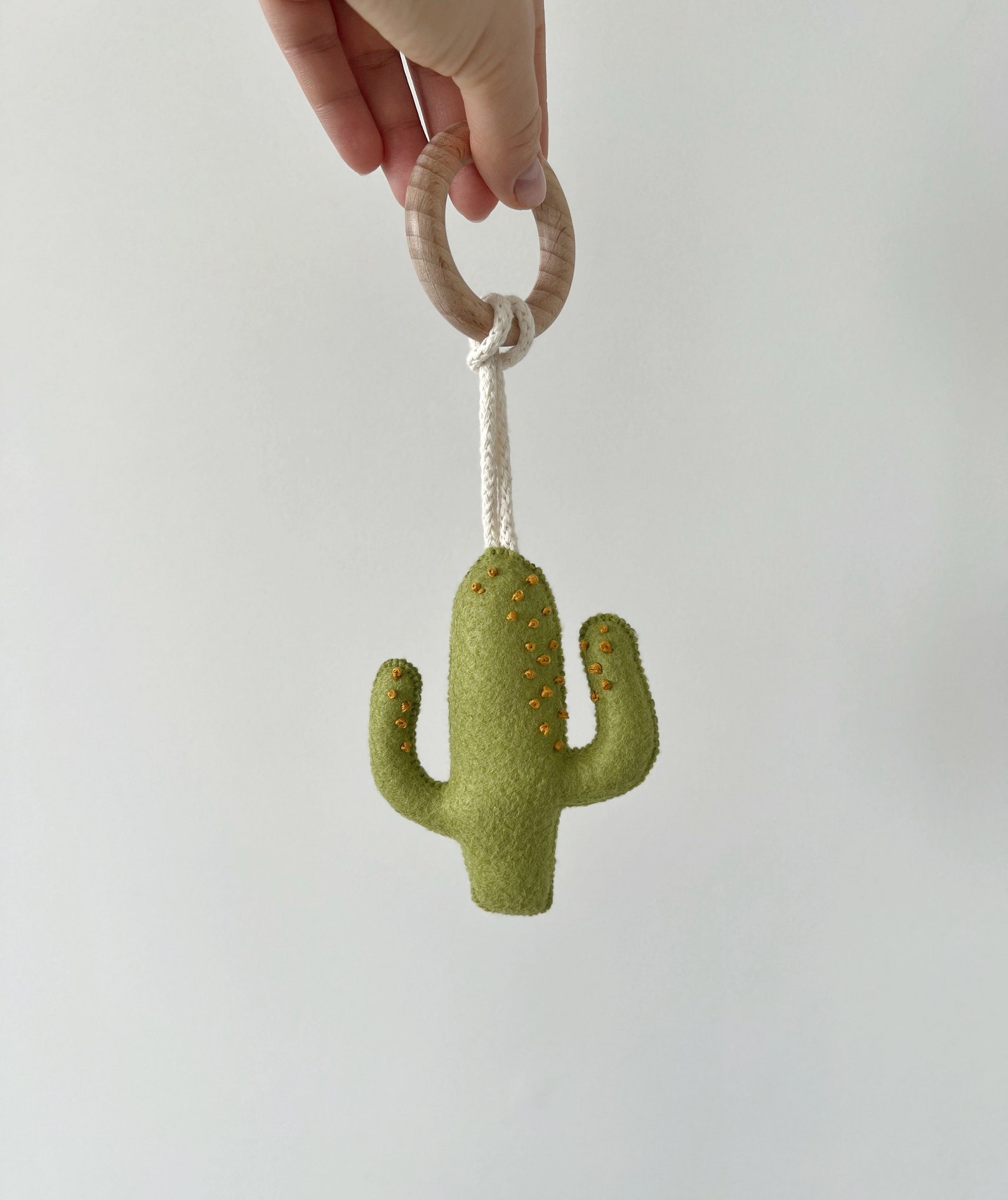Cactus Rattle PDF Sewing Pattern Felt Digital Pattern Instant Download ...