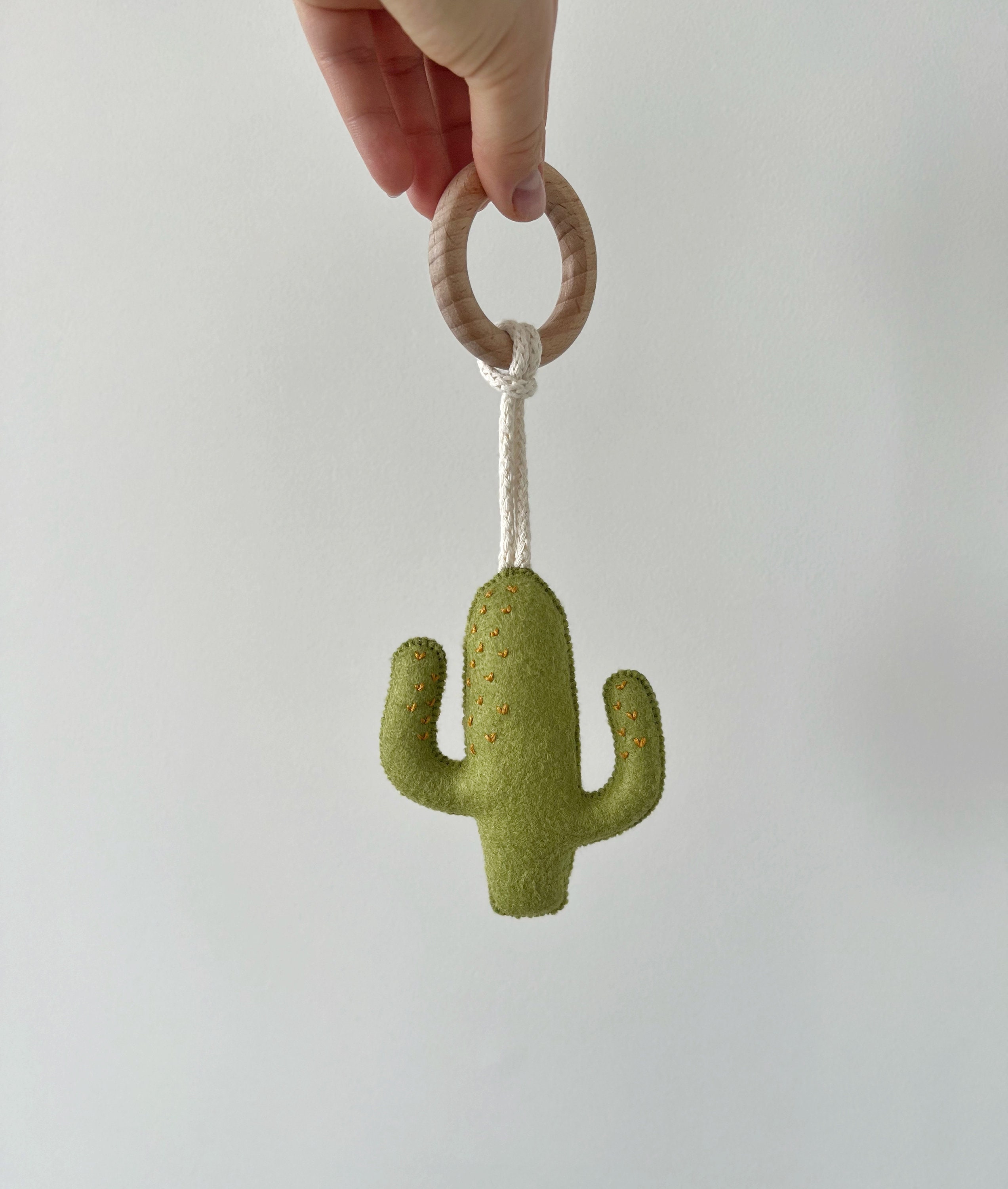 Cactus Rattle PDF Sewing Pattern Felt Digital Pattern Instant Download ...