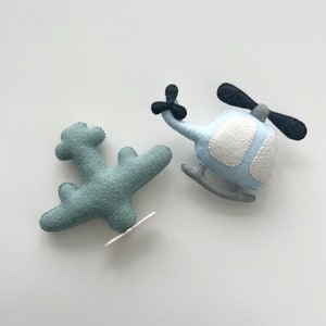 SET OF 2 Sewing PDF Patterns Plane and Helicopter Sewing Patterns ...