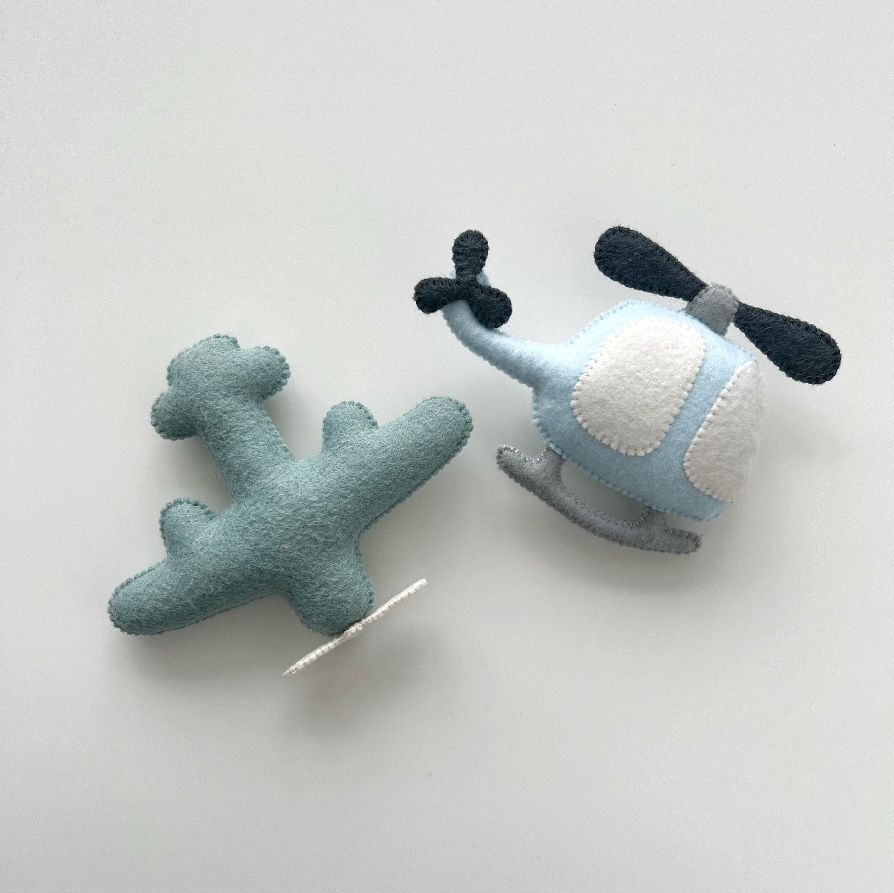 SET OF 2 Sewing PDF Patterns Plane and Helicopter Sewing Patterns ...